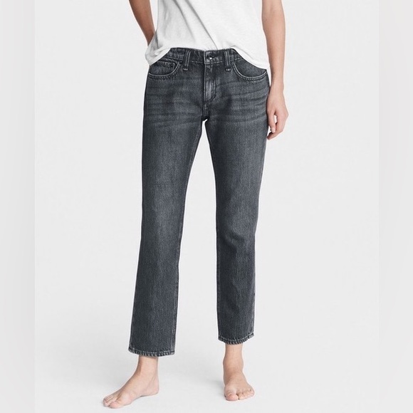 rag & bone | Jeans | Rag Bone Dre Low Rise Slim Boyfriend Dark Broken ...